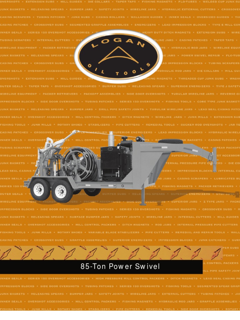 Power Swivel Ps85 | PDF | Throttle | Drilling Rig