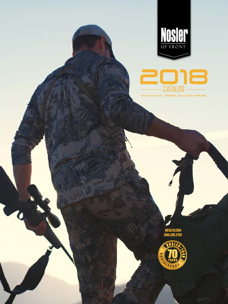 Nosler Catalog 2018 | PDF | Flight | Ammunition