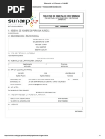 Guía para Reservar Nombre en SUNARP | PDF