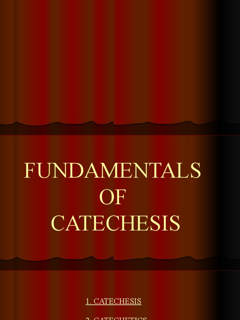 Catechesis Teaching Guide | PDF | Catechism | Catholic Church