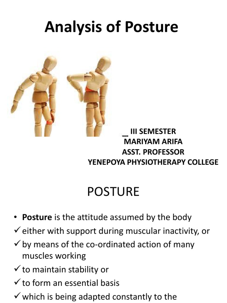 Analysis of Posture - 3rd Sem PDF | PDF | Foot | Pelvis