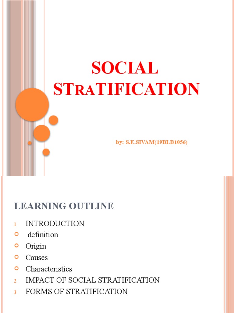 Understanding Social Stratification: A Comprehensive Look at the ...