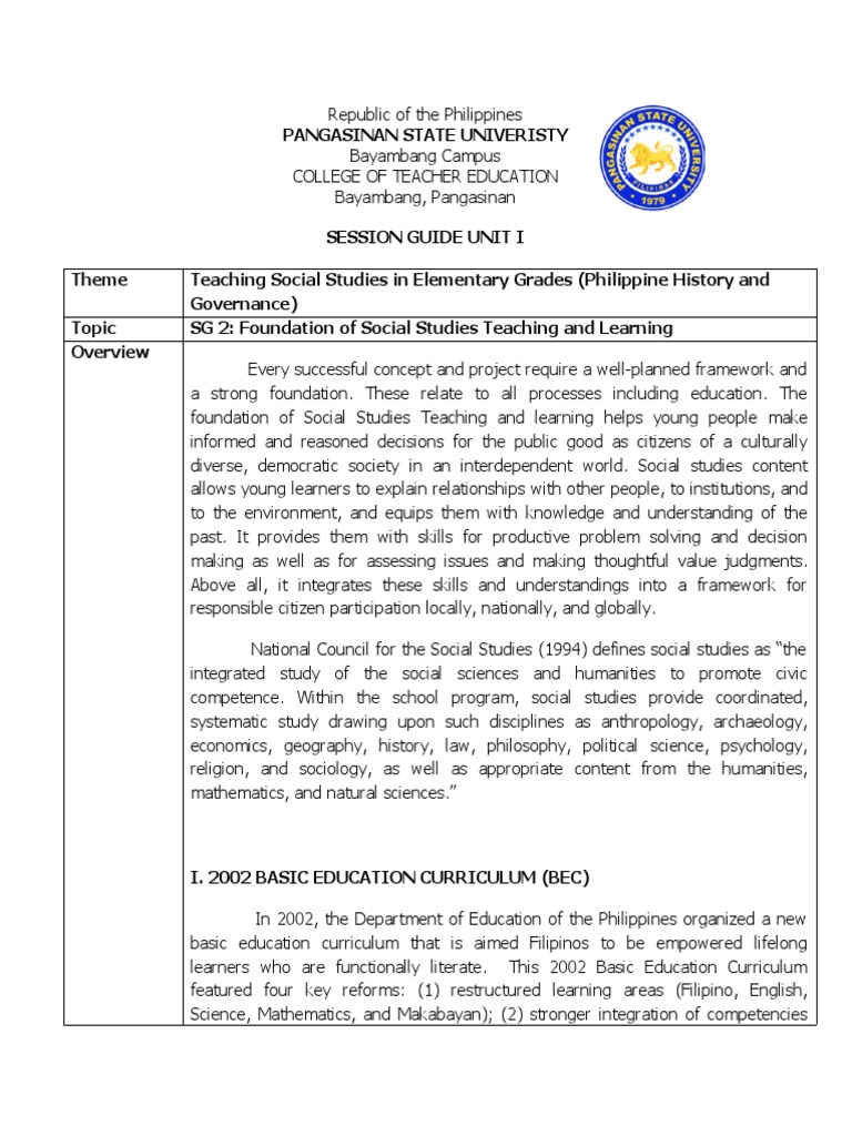 Ege 101 SG2 | PDF | Curriculum | Learning