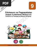 Grade 9 - ESP (MELCS) | PDF