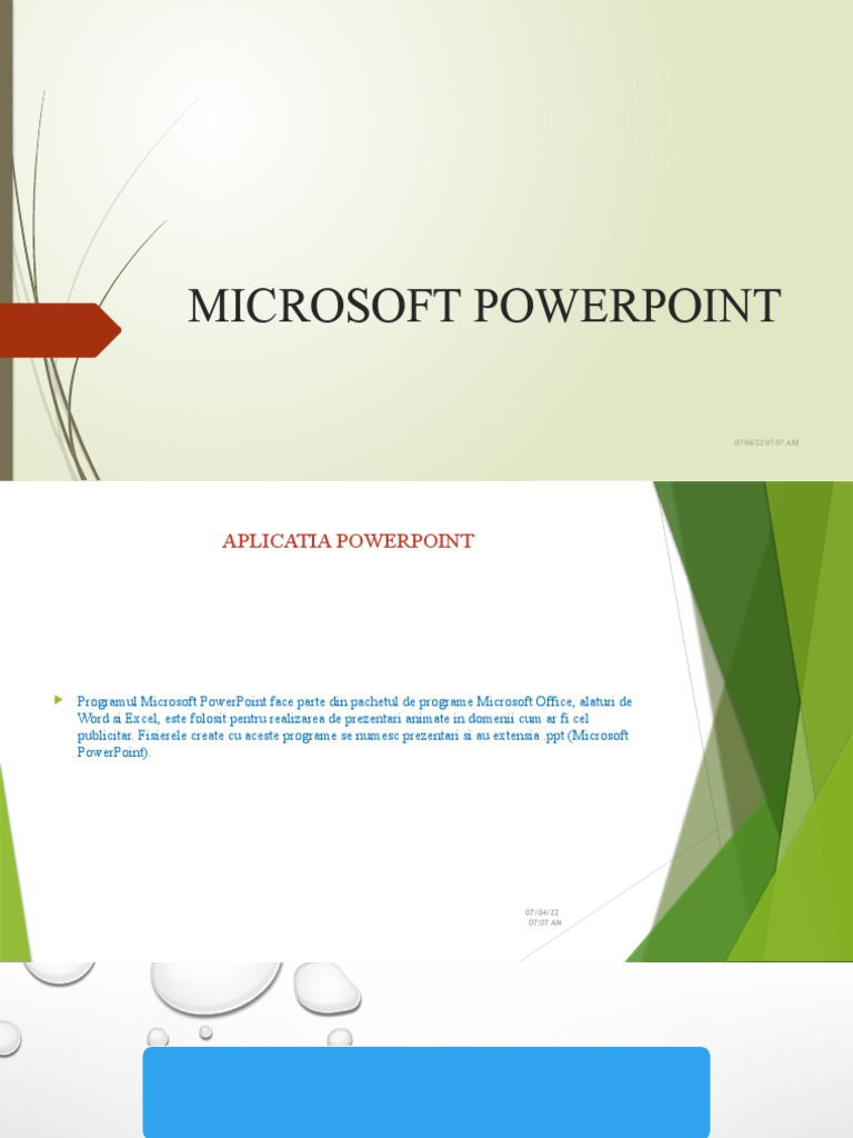 Microsoft Powerpoint | PDF