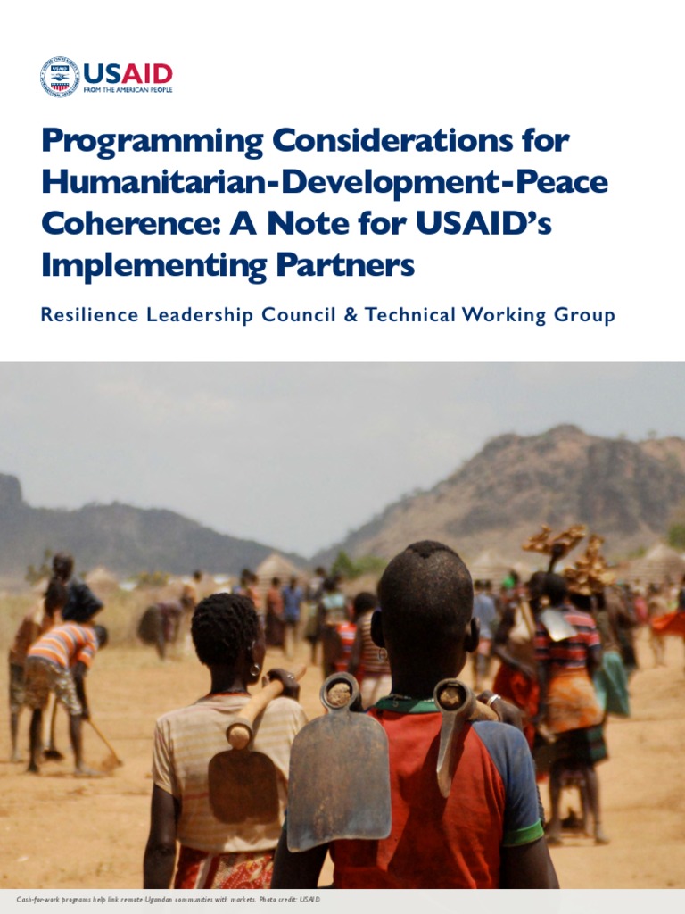 Hum-Dev A Note For USAID's Implementing Partners - 508 | PDF