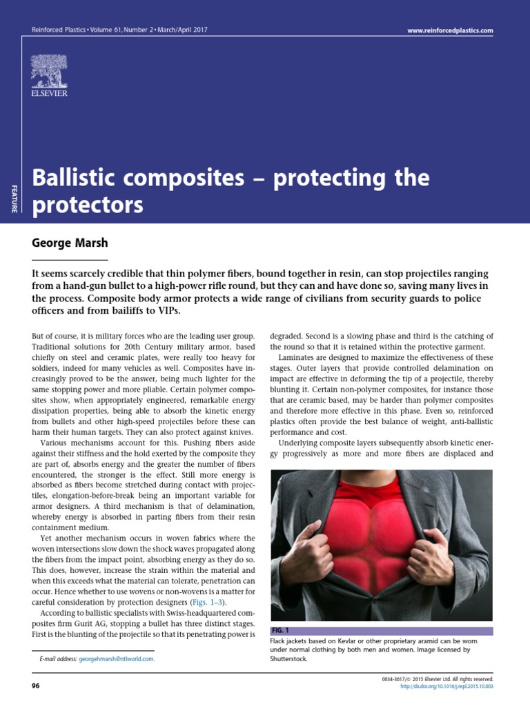Ballistic Composites - Protecting The Protectors: George Marsh | PDF ...