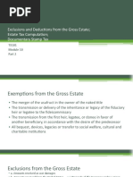 Vanishing Deduction Computation Guide | PDF | Estate Tax In The United ...