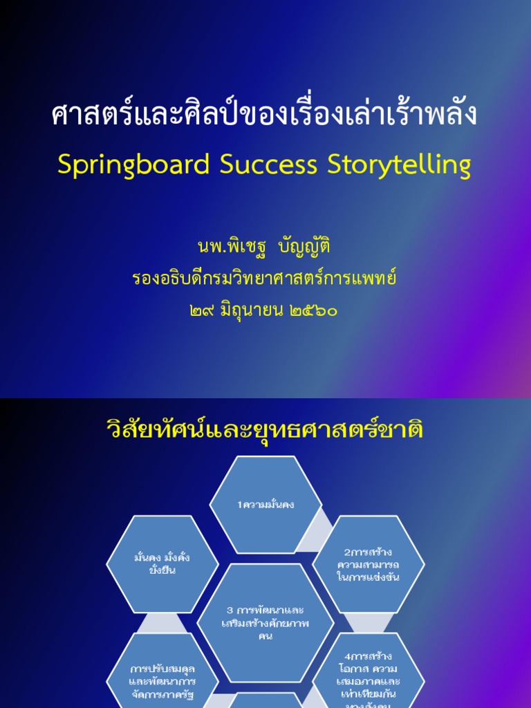 Springboard Storytelling | PDF