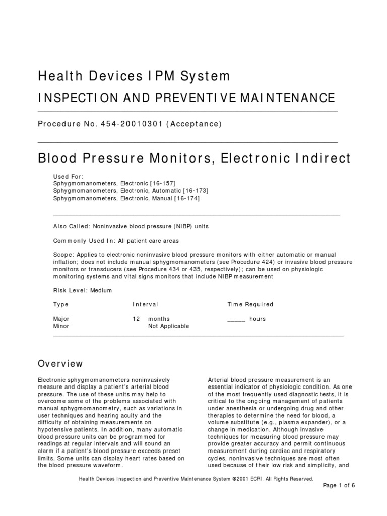 IPM Blood Pressure Monitor | PDF | Blood Pressure | Electrical Connector