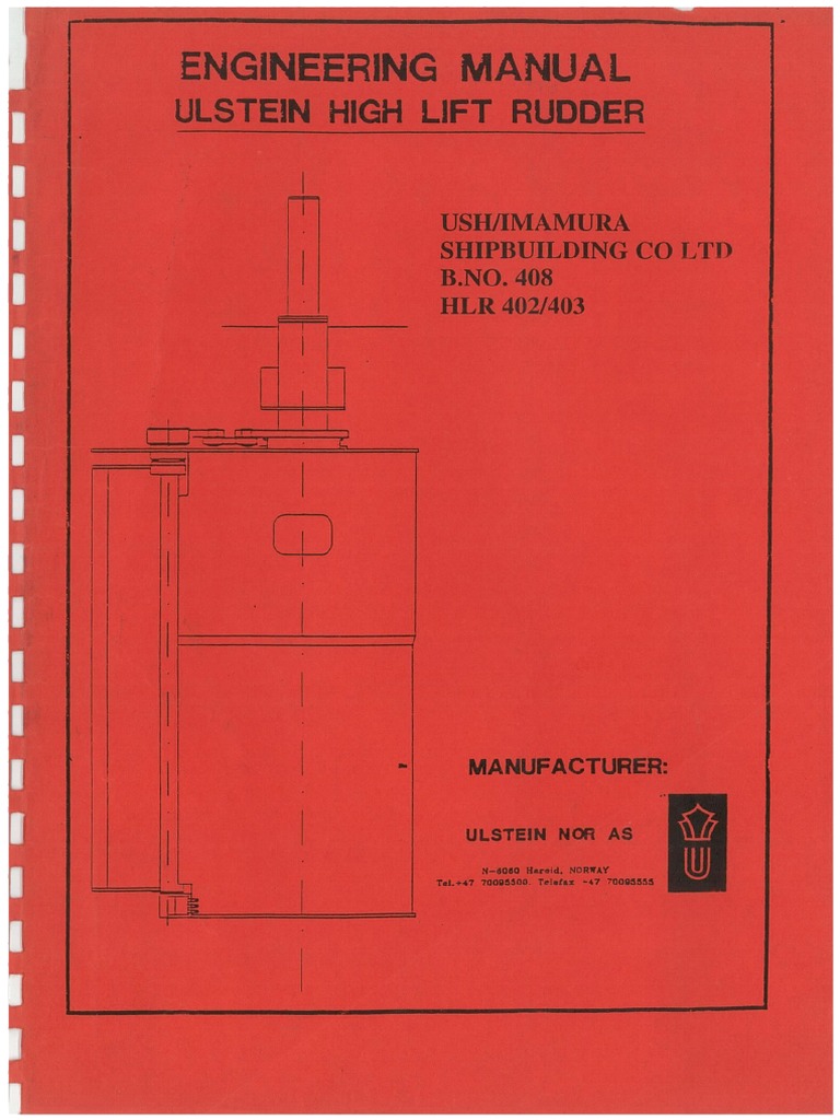 High Lift Rudder HLR 402 - 403 | PDF