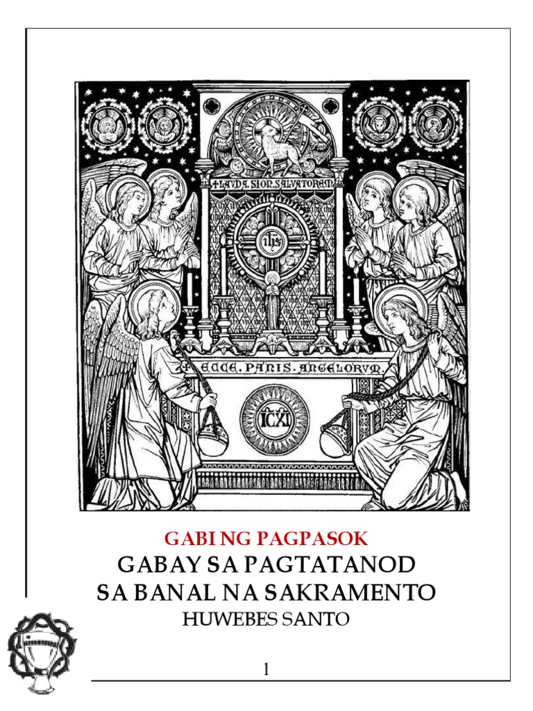 Holy Thursday Vigil Guide 2022 | PDF