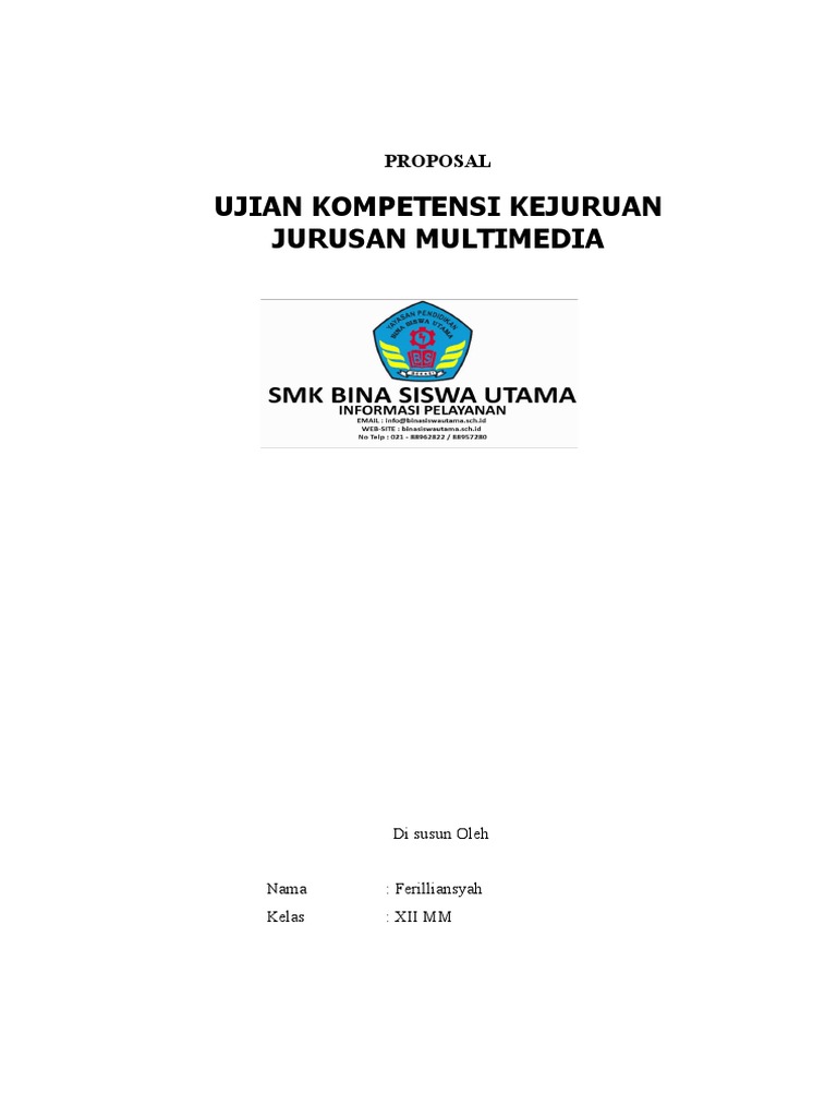 Proposal Ujikom | PDF