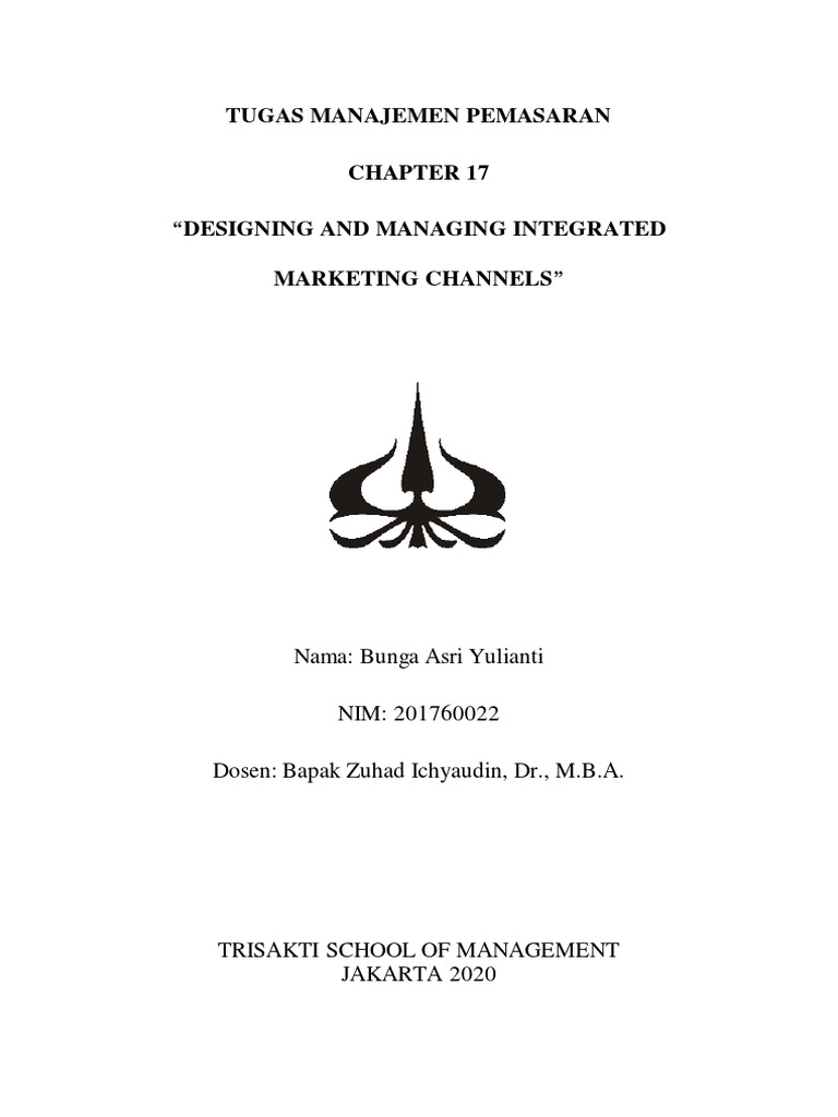 Marketing CHP 17 | PDF
