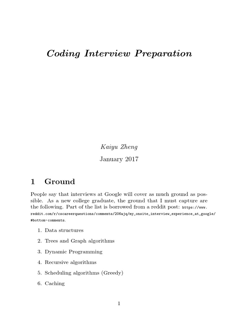 Prep Doc Coding Algo | PDF | Discrete Mathematics | Algorithms