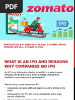 Zomato-Introduction: History | PDF | Companies | Economies