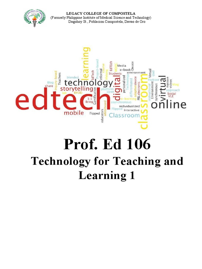 Prof Ed 106 Coursepack | PDF