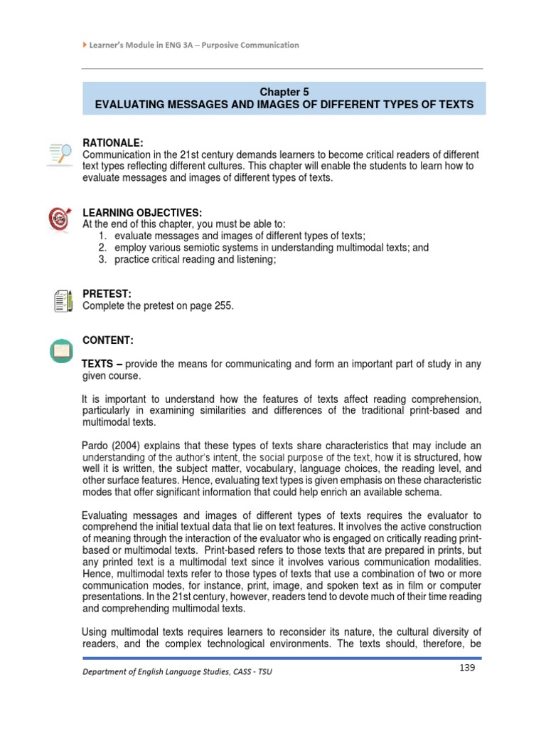 Final Term Module Purposive Communication 2 PDF | PDF | Communication ...