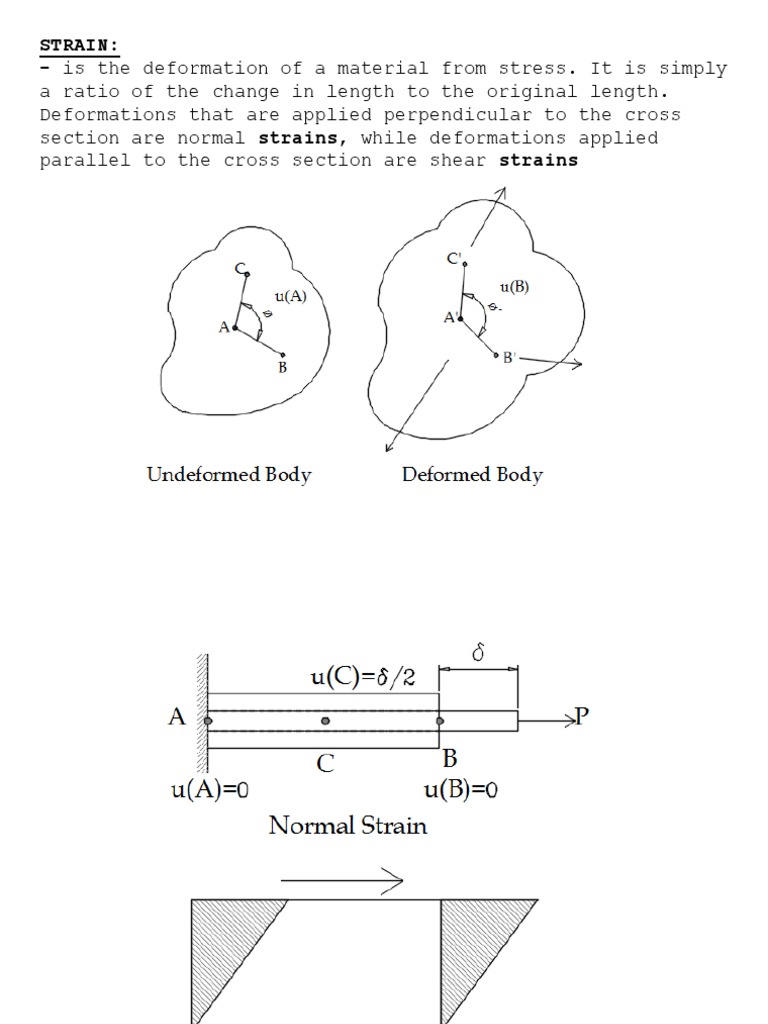 Understanding Strain and Stress Analysis | PDF | Strength Of Materials ...