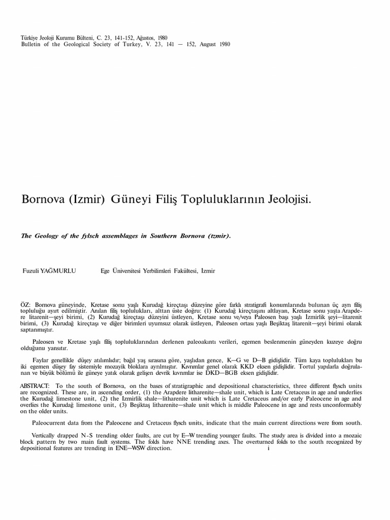 bornova filiş | PDF