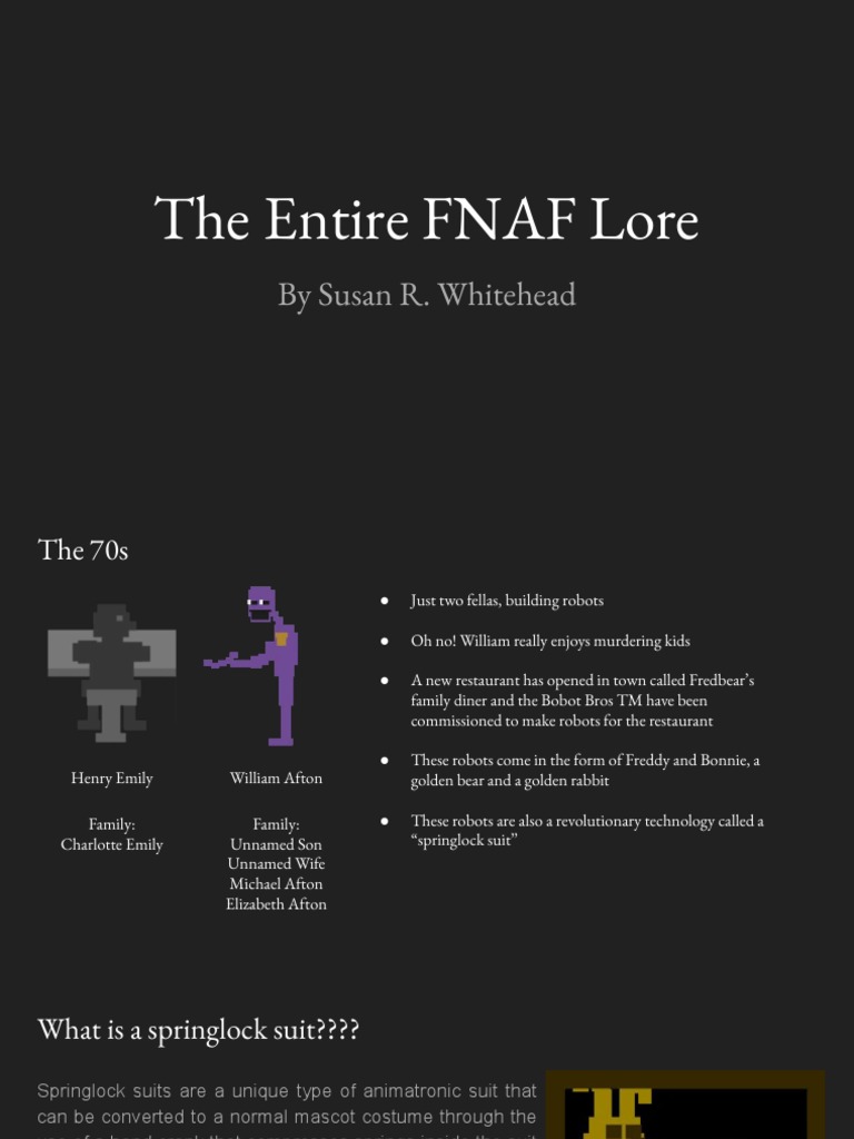 The Entire FNAF Lore | PDF
