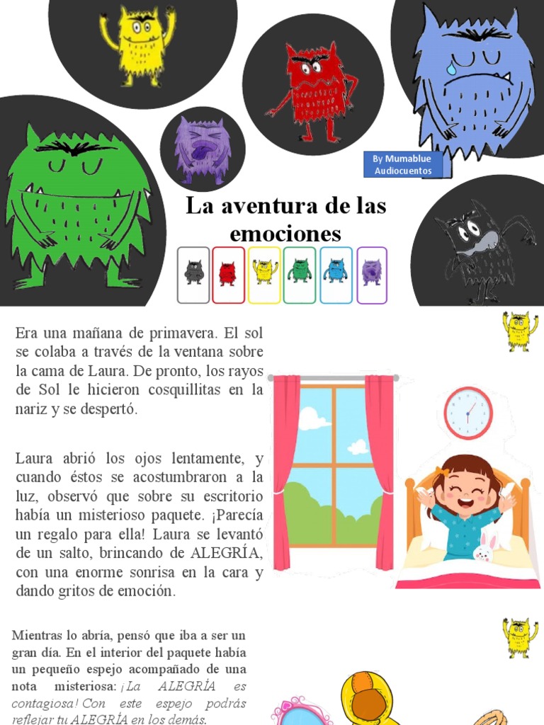 La Aventura de Las Emociones. by Mumablue | PDF | Las emociones ...