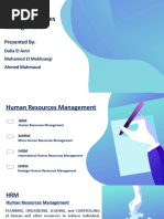 Strategic Human Resource Management (MHRM 612-2) Strategic Human ...