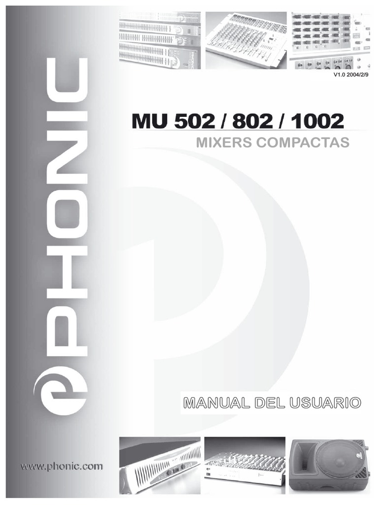 Phonic MM 1002 | PDF