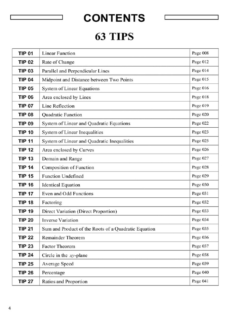 1-10 of 63 Tips-Sat-Math | PDF