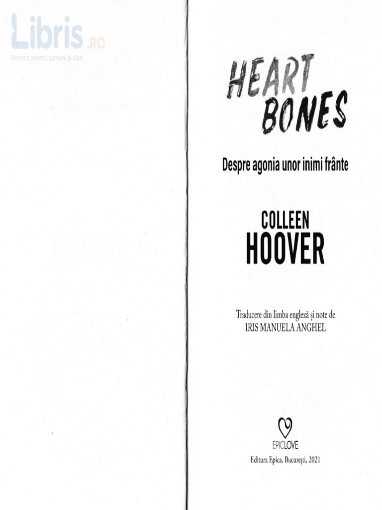 Heart Bones - Colleen Hoover | PDF