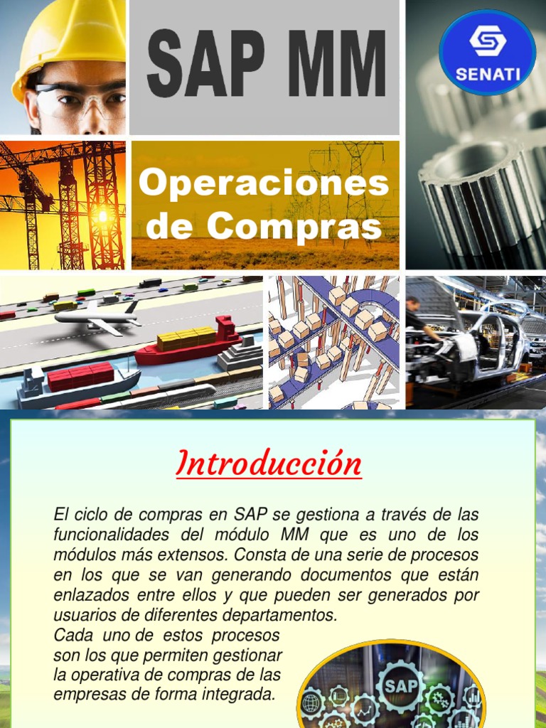 Modulo MM SAP - Operaciones de Compras | PDF | Obtención | Informática