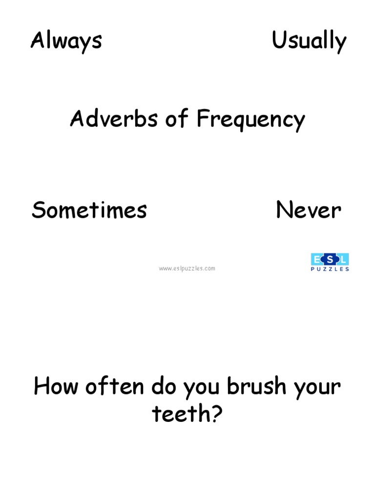 Adverbs of Frequency PPT Quiz | PDF | Foreign Language Studies