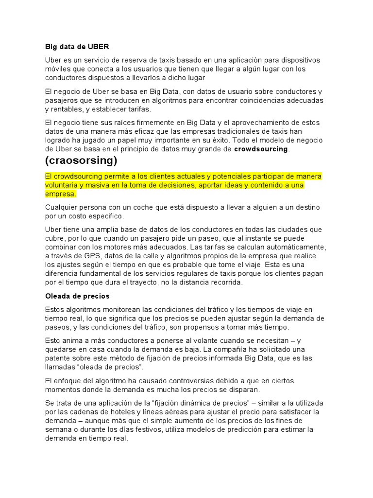 Big Data Uber | PDF