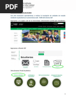 UNEV Instructivo para Seleccion PROBUS ACADEMY | PDF