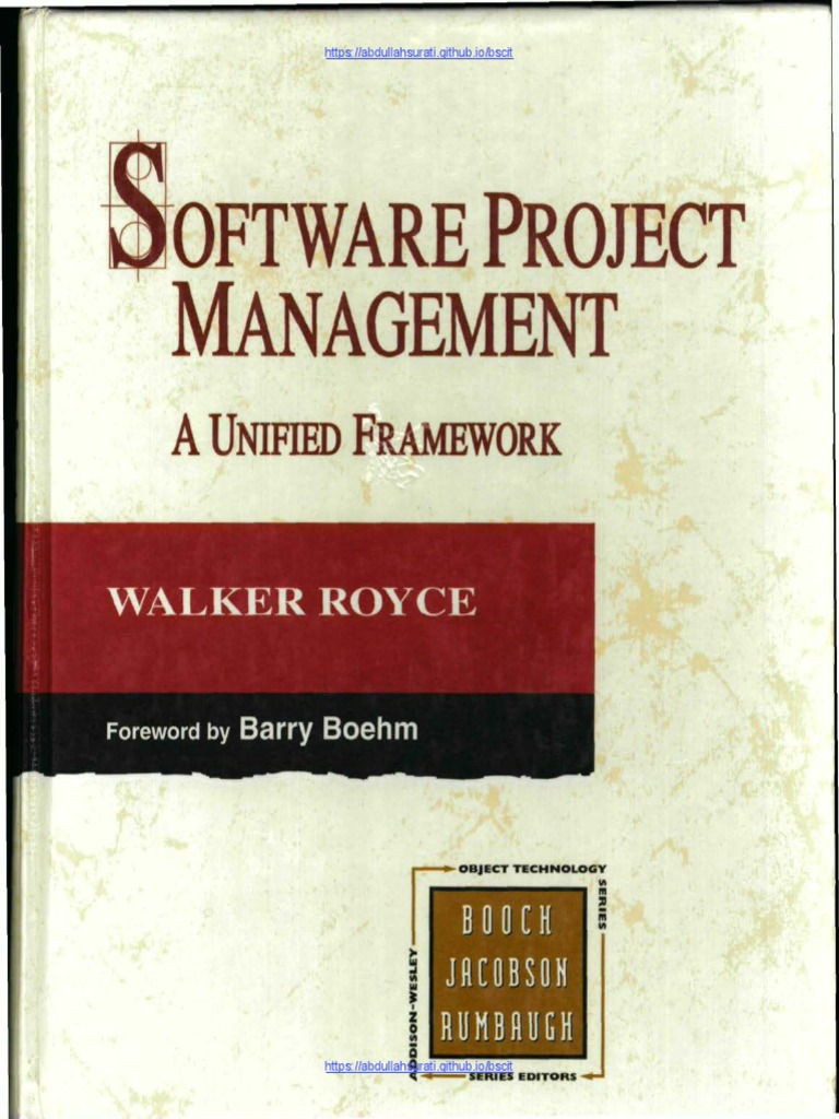 Software Project Management - Walker Royce | PDF