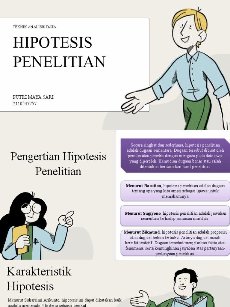 6 Hipotesis Penelitian | PDF