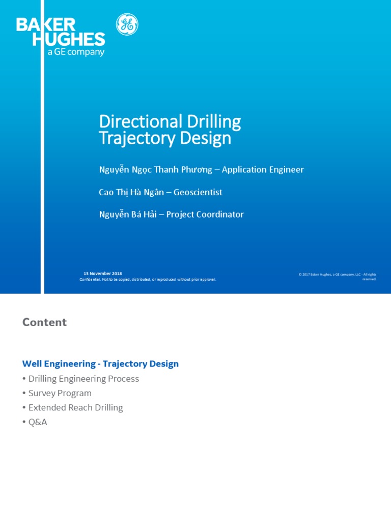 Directional Drilling Trajectory Design | PDF | Casing (Borehole) | Oil Well