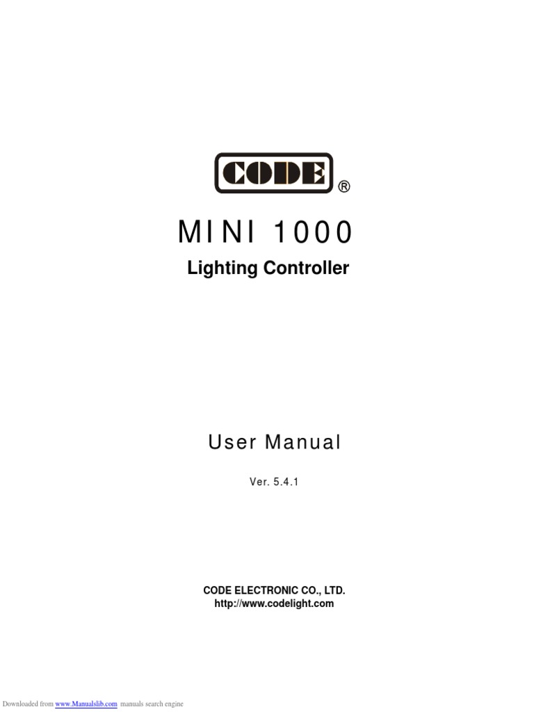 Mini 1000 | PDF