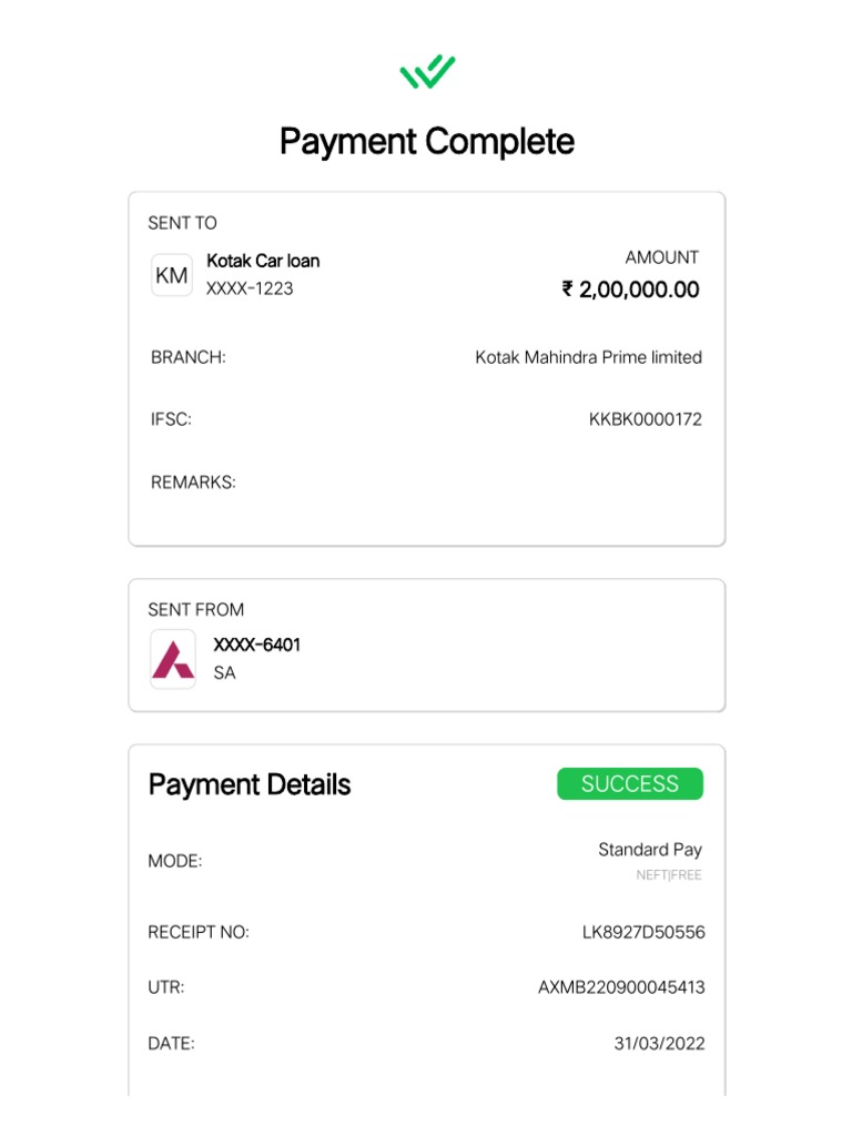 Payment Complete | PDF