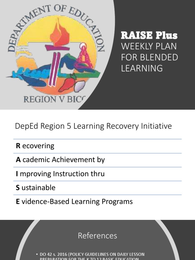 Raise Plus Weekly Plan | PDF