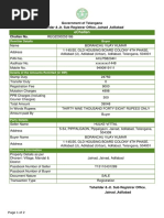 Panchanama Format | PDF