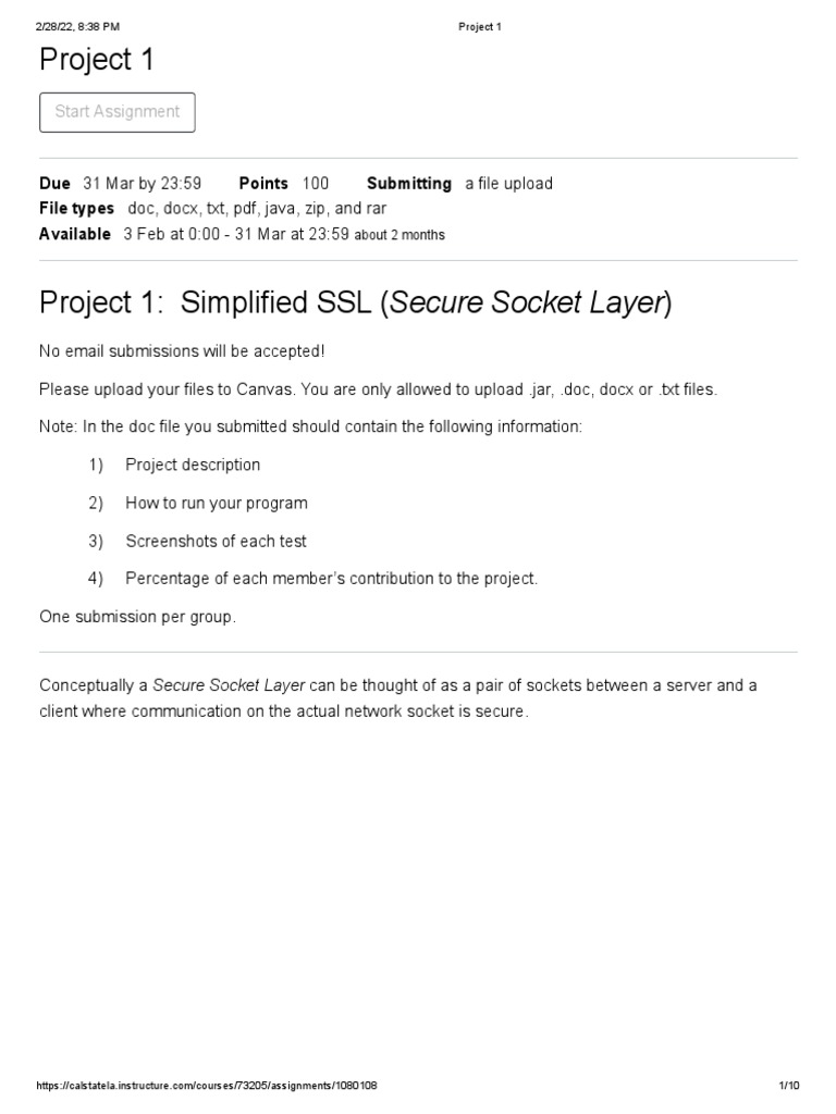 Project 1 | PDF