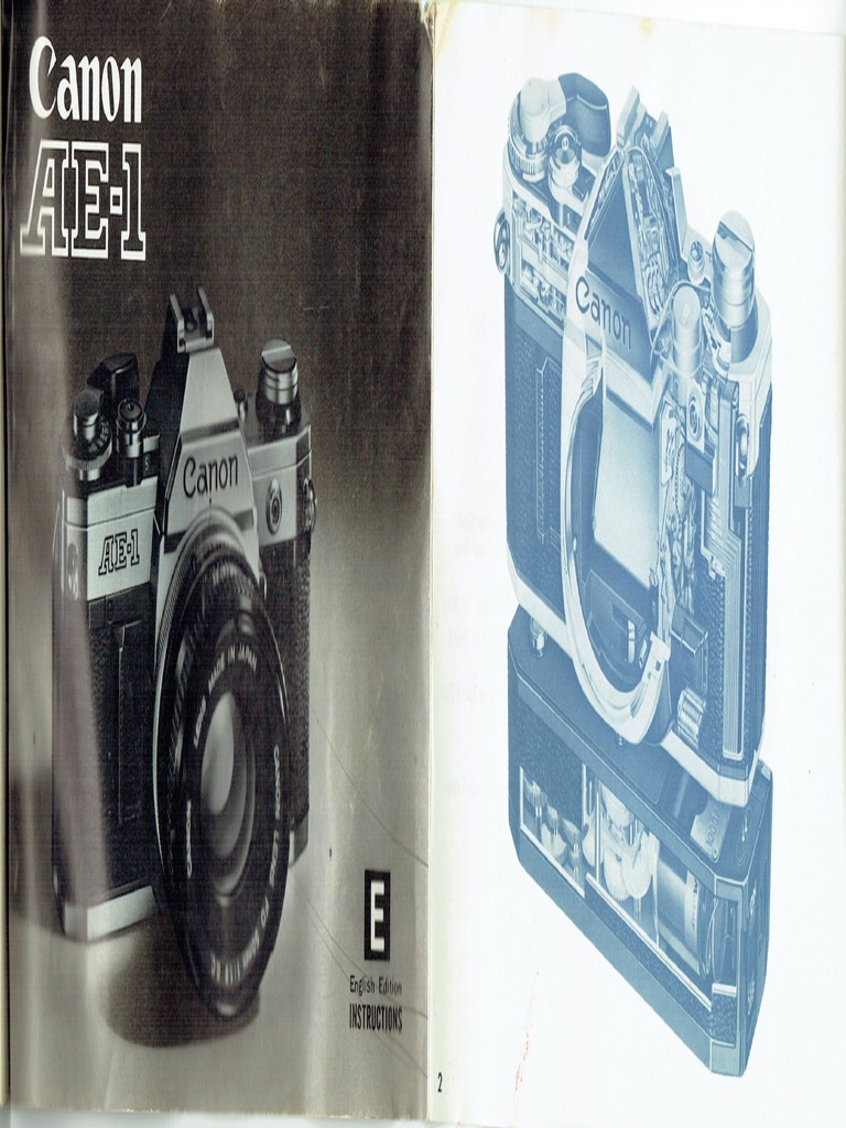 Canon AE-1 Manual | PDF