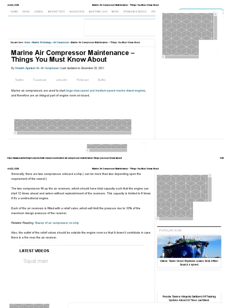 Marine Air Systems Manual