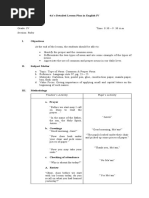 Detailed Lesson Plan ADJECTIVES | PDF | Adjective | Noun