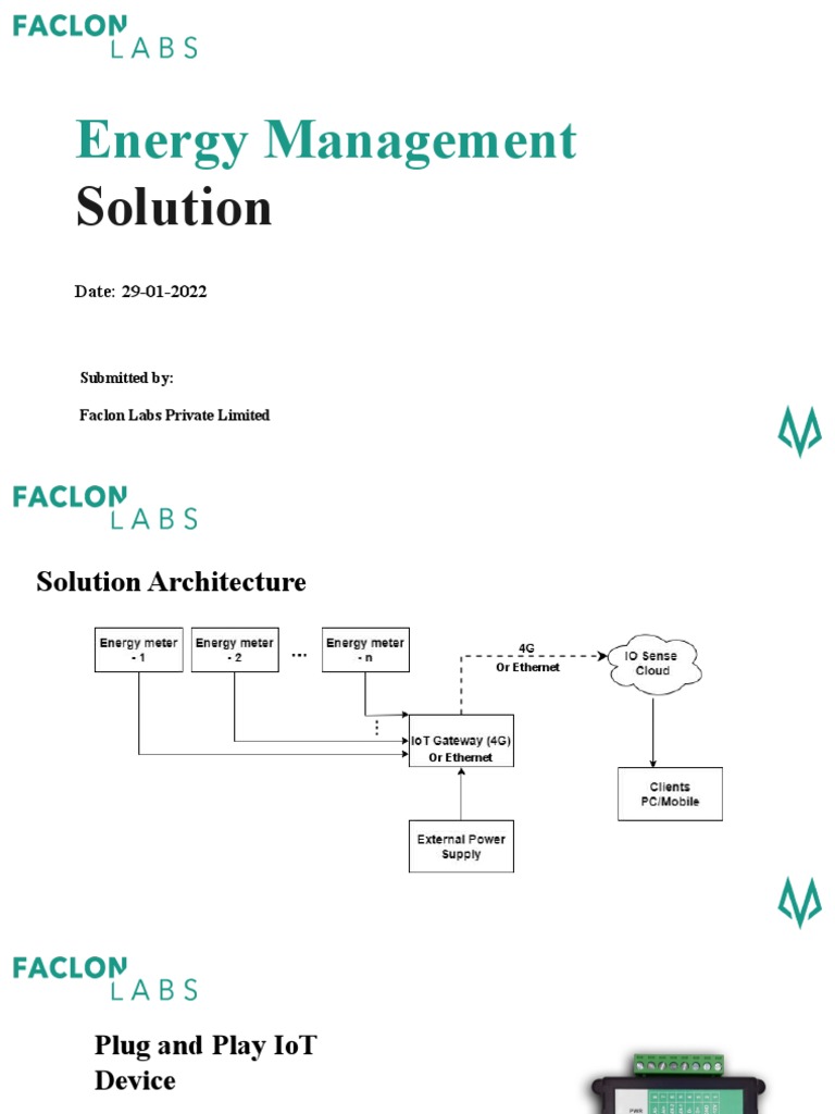 Sample Proposal-Energy Management Solution | PDF