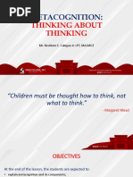 Psychomotor Domain | PDF | Perception | Cognitive Science