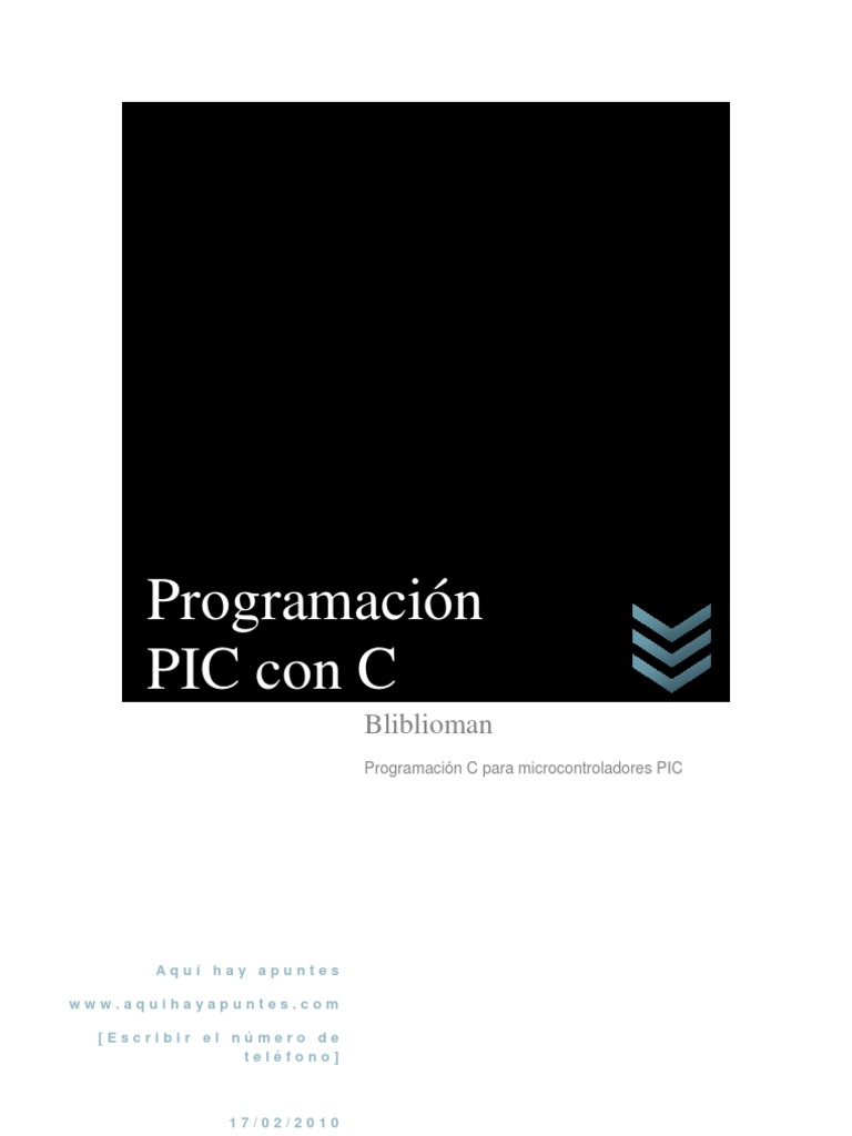 Programacion Pic Con C | PDF | C (lenguaje de programación) | Compilador