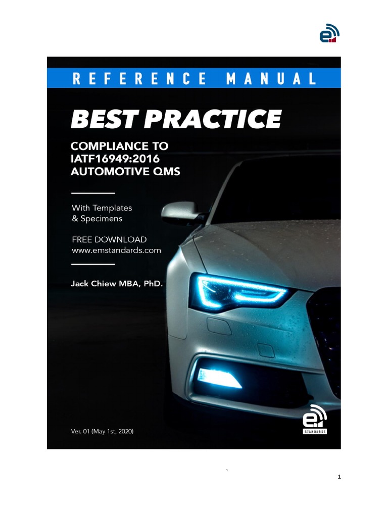 Best Practice On IATF Full Manual | PDF