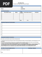 Cash Handover Form | PDF | Business | Finance & Money Management